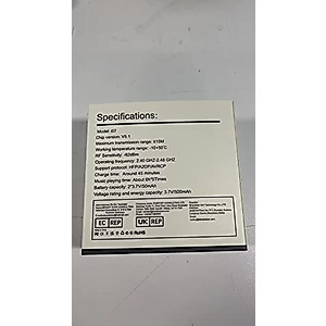 Motast Wireless Earbuds, Bluetooth 5.1 Headphones Mini Bluetooth Earbuds with HD Mic, Wireless Earphones in Ear with USB C Charging Case, IP7 Waterproof, Deep Bass, 30H Playtime Headset for Sports