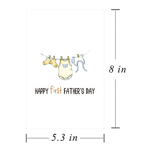 Ure Tenk Thank You Father's Day Card, Thanks for The Genes Card for Dad, Funny Birthday Day Card from Daughter Son