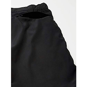 Wrangler Authentics mens Performance Side Elastic Utility Cargo Shorts, Black, 34 US