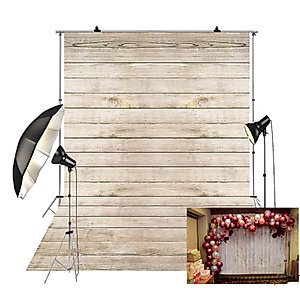 6x8ft Wood Photography Background Photo Backdrops Wooden Board Baby Shower Photo Studio Prop Photobooth Photoshoot KP-082
