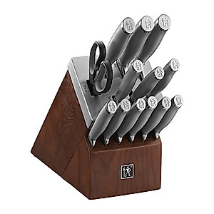 HENCKELS Modernist Razor-Sharp 14-Piece Self-Sharpening Knife Set, Chef Knife, Paring Knife, Bread Knife, Steak Knife, German Engineered Informed by 100+ Years of Mastery