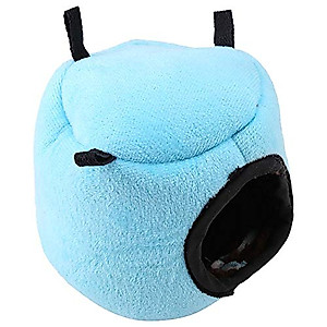 Hamster Bed, Pet Hammock Hanging Toy Snuggle Hut Lovely Warm Sleeping Hanging Nest for Small Animal Mice Rat Squirrel Chinchilla Gerbil Sugar Glider (Big)