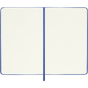 Moleskine Classic Notebook, Hard Cover, Pocket (3.5" x 5.5") Plain/Blank, Hydrangea Blue, 192 Pages