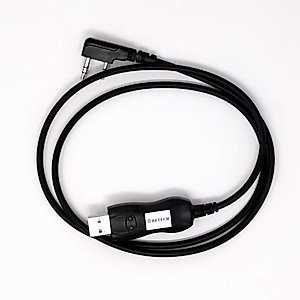 BFTECH PC03 FTDI Genuine USB Programming Cable Dual pin,for BaoFeng, Kenwood, and AnyTone Radio