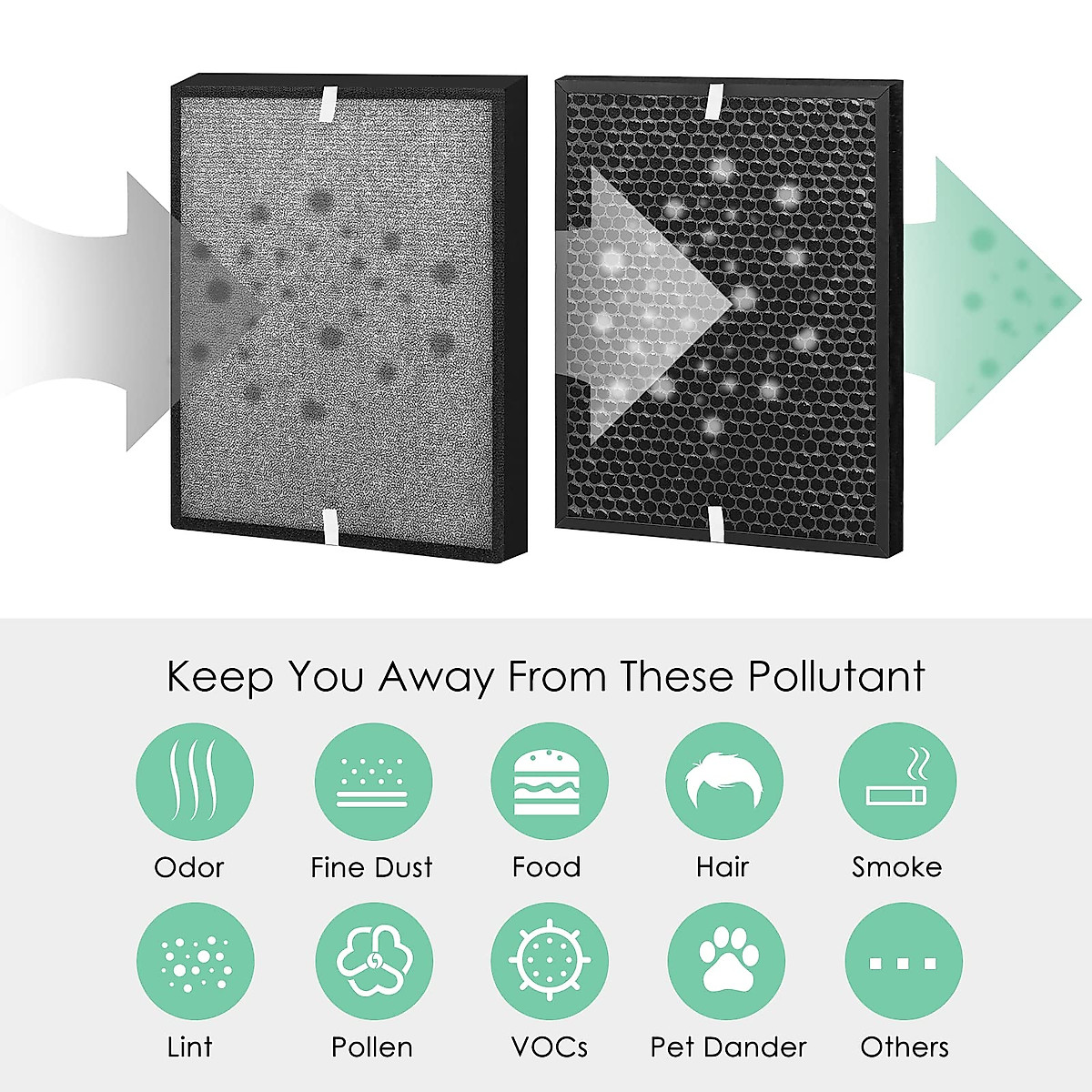 HsiaMen OV200 Filter Kit Compatible with ORANSI