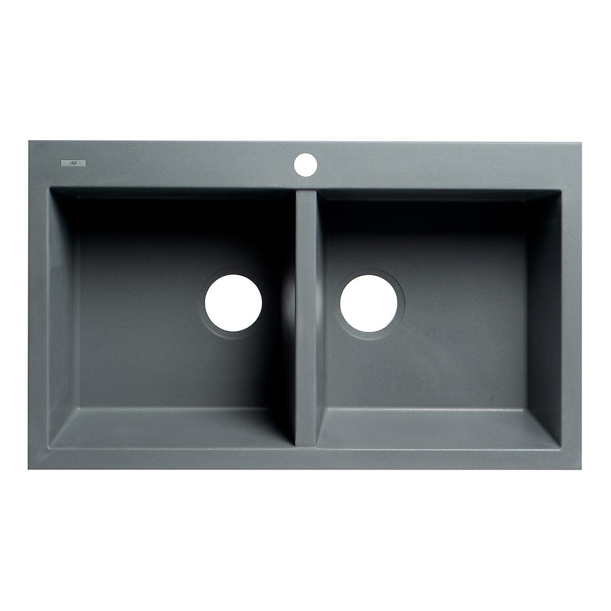 ALFI brand AB3420DI-T Kitchen Sink, Titanium