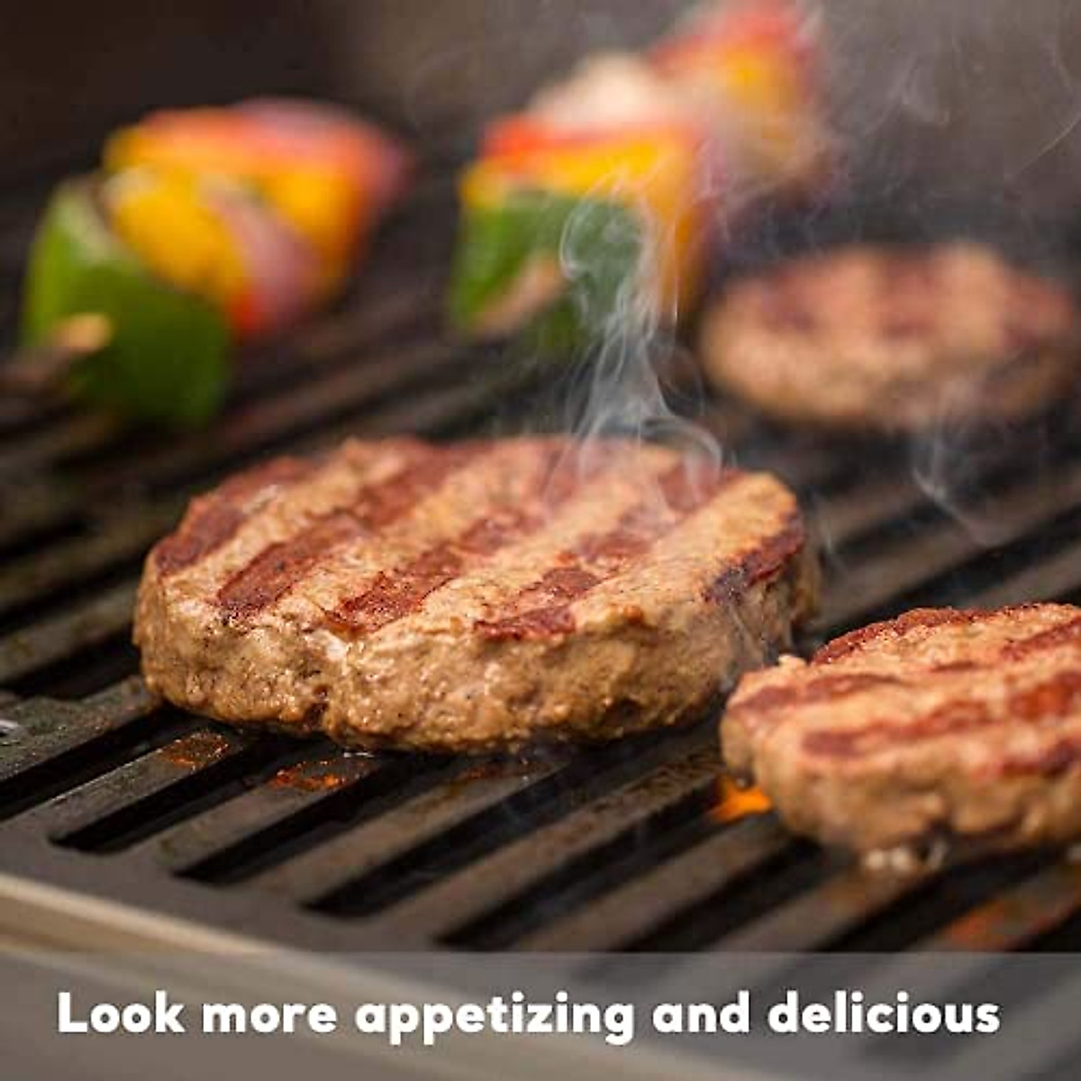 Uniflasy Cast Iron Cooking Grate and Cooking Griddle Replacement for Nexgrill 4 Burner 720-0830H 720-0670A 720-0783E 5 Burner 720-0888N Uniflame GBC981 Replacement for Kenmore 41516106210 415.16106210