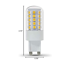 FEIT BPG940/830/LED 500 Lumen Warm White G9 LED Light Bulb