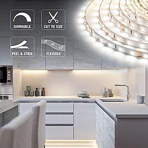 Armacost Lighting RibbonFlex Pro LED Tape Light, Bright White (4000K), 60LEDs/M, 32.8' (10M) 24V (155250)