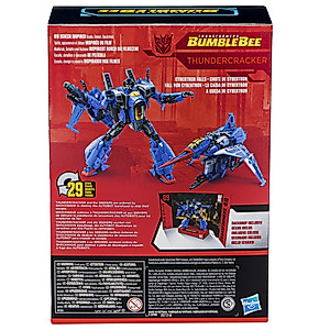 Transformers Toys Studio Series 89 Voyager Class Bumblebee Thundercracker Action Figure - Ages 8 and Up, 6.5-inch