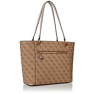 GUESS womens Noelle Elite Tote, Latte, One Size US