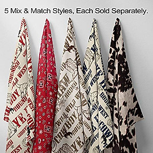 Glenna Jean Carson Changing Pad Cover, Cowboy Print