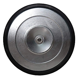 Crowd Control Warehouse CCW Series RBB-100 - Set of 2 Stanchion Retractable Belt Barriers - 11 Foot Black Belt, Black Post - Easy Assembly