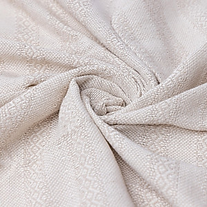 Baby Trapoz Mexican Rebozo Shawl, Ideal for Natural Birth, Doula Massage, 118.11", Oatmeal