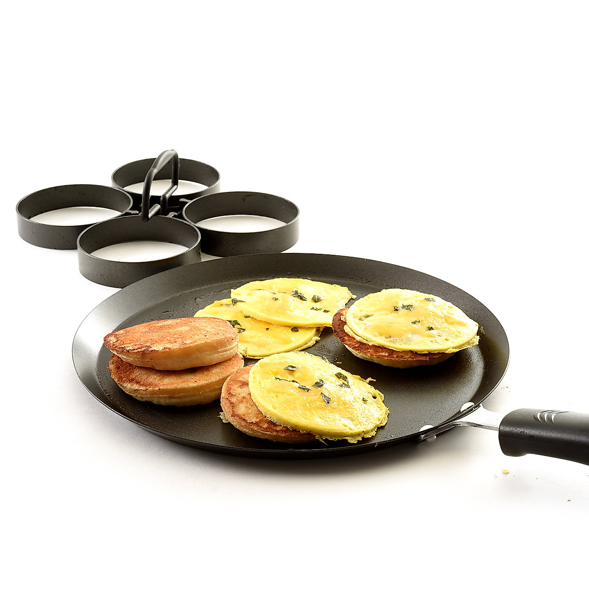 Norpro Nonstick Egg/Pancake Rings, 4 Piece Set