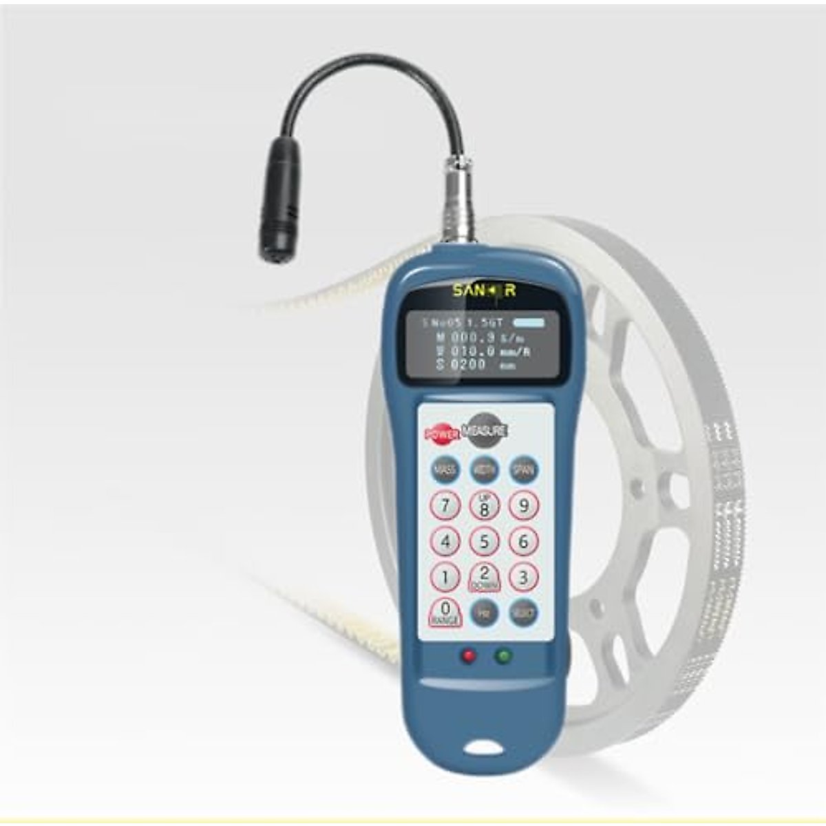 Sanker Sonic Belt Tension Meter SK-608 Suited for Multi-Ribbed V- and synchronous Belts Shorter Measurement time ≤ 0.2S Measuring Accuracy +/-1% Frequency Range 10-5000Hz U550 Same Function