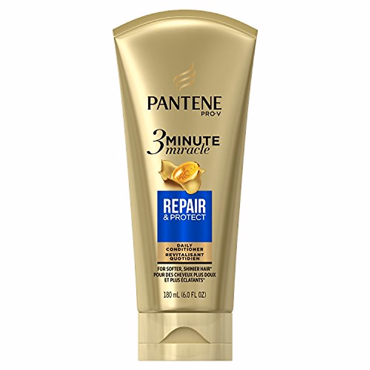 Pantene Repair and Protect 3 Minute Miracle Deep Conditioner, 6 Fluid Ounce