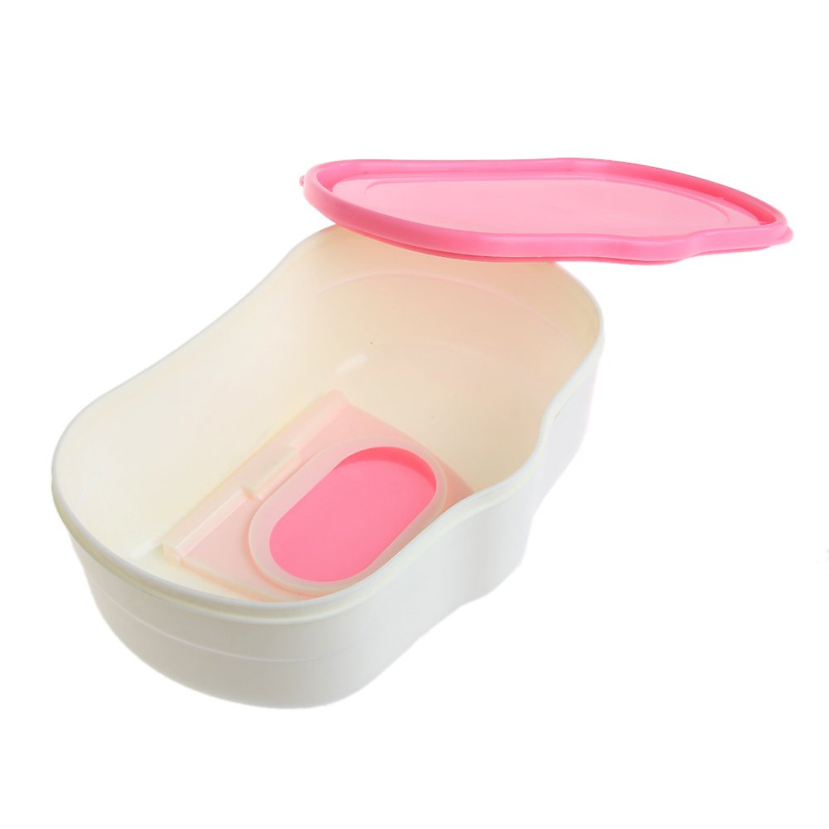 ZHIZHOU Storage Box 1 Piece Plastic Wet Wipes Storage Case Box Refillable Container 80 Sheets Yellow