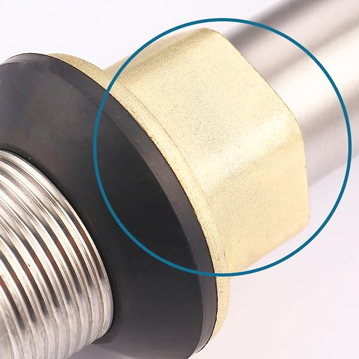 WiCCI Pop-Up Drain Stainless Steel with Overflow Anti-Clogging for Vessel Sink Lavatory Vanity Sink Drain with Strainer Basket, Brushed Nickel