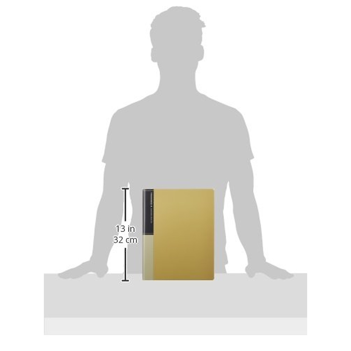 Kokuyo S & T clear book toughness fixed A4 length 40P yellow (japan import)