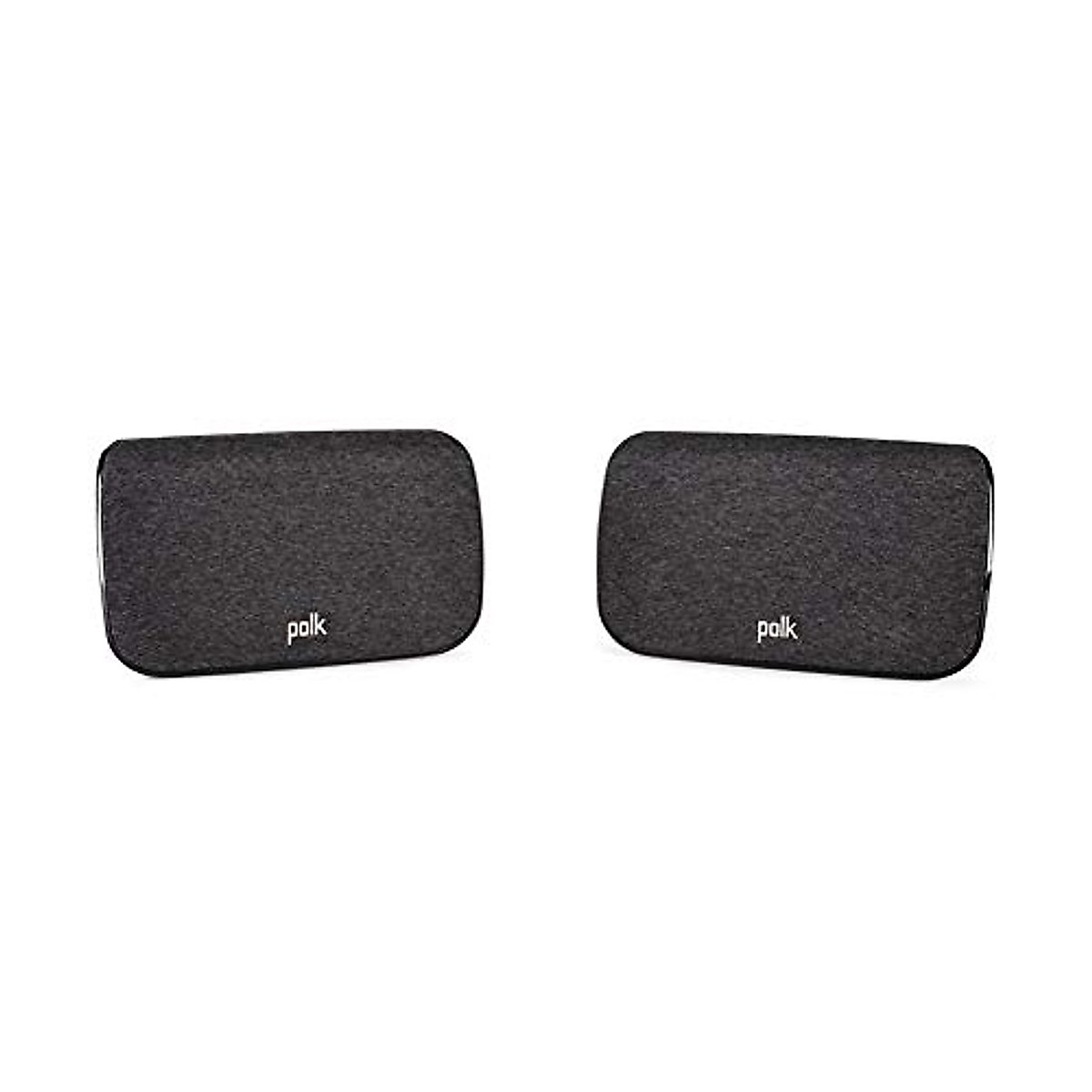 Polk SR2 Wireless Surround Sound Speakers for Select Polk React and Polk Magnifi Sound Bars - Immersive Surround Sound, Easy Set Up, Multiple Placement Options, 2 Count (Pack of 1)