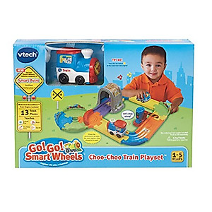 VTech Go! Go! Smart Wheels Choo-Choo Train Playset, multicolor