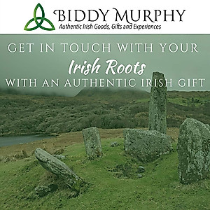 Biddy Murphy Irish 925 Sterling Silver Saint Brigid Cross Necklace, Traditional Celtic Heritage Jewelry, 7/8" x 5/8" Inch Pendant, 18", Imported from Ireland