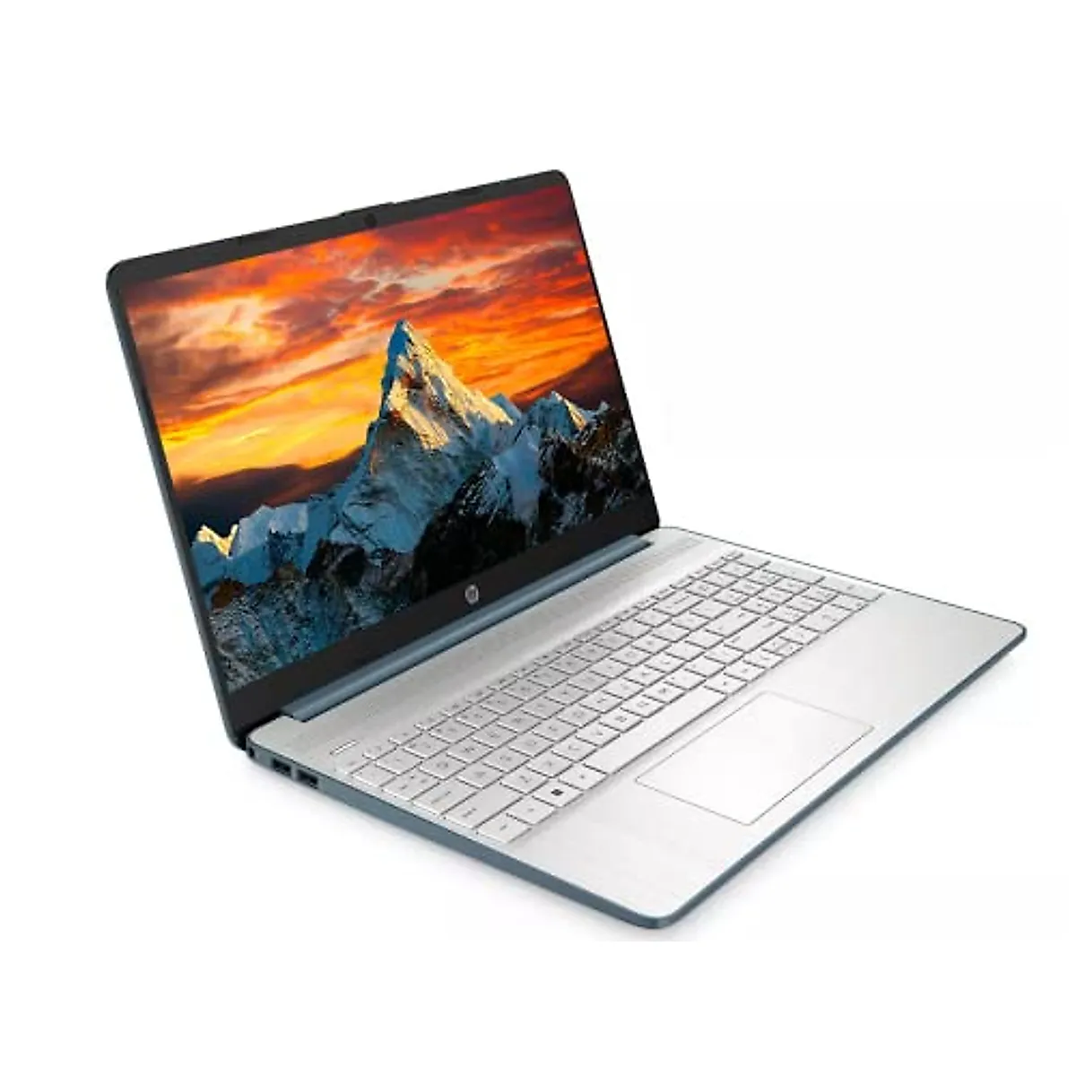 HP [Windows 11 Pro] Business Laptop, 15.6" HD BrightView Display, Intel Pentium Silver N5030 Processor, 8GB RAM, 256GB SSD, Type-C, HDMI, SD Card Reader, Numeric Keypad, Long Battery Life, Blue, PCS