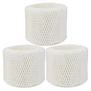 YUEFENG Humidifier Filter for Vicks WF2 Humidifier V3100, V3500, V3500N, V3600, V3700, V3800, V3850, V3850JUV, V3900, V3900JUV, VEV320, 3020, ECM-250i, ECM-500, WA-8D, Replacement WF2 Filter (3)