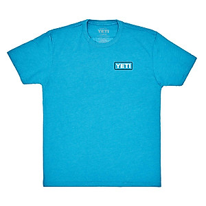 YETI Spey-Cast Short Sleeve T-Shirt, Teal, Large