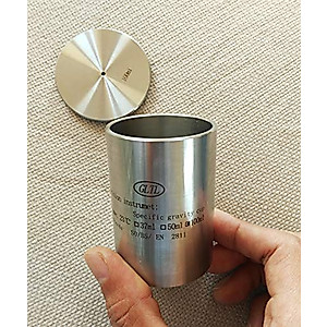 GLTL Optional Paint Density Specific Gravity Cups Stainless Steel (100ml)