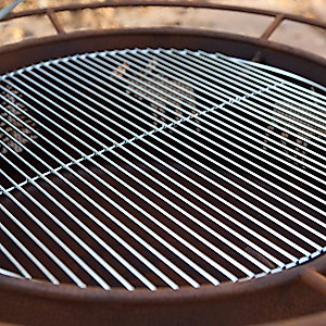 Patina Products F108, 30 Inch Moose & Trees Fire Pit