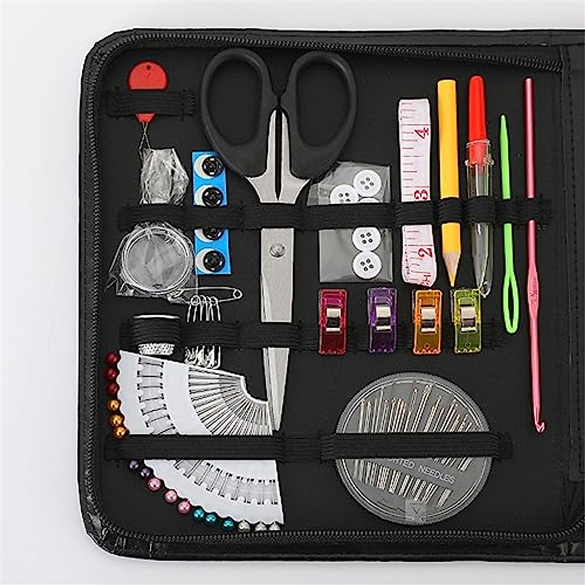 IRDFWH 30 Thread Volume Easy to Carry Home Travel Sewing Kit Sewing Repair Sewing Set Combination 112 Pieces