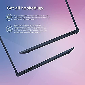 Lenovo Flex 5i Flagship Chromebook 13.3" FHD 2-in-1 Touchscreen Laptop, Intel Core i3-1115G4 (Up to 4.1GHz, Beats i5-1035G7), 8GB RAM, 192GB Storage(128GB SSD + 64GB SDCard), WiFi, Chrome OS, Blue