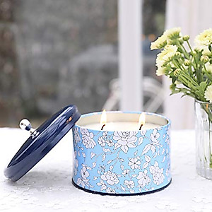 LA JOLIE MUSE Citronella Candles Outdoor Large, Natural Soy Wax Citronella Candles Indoor Set of 3, 14.1 Oz, 6.5 Oz