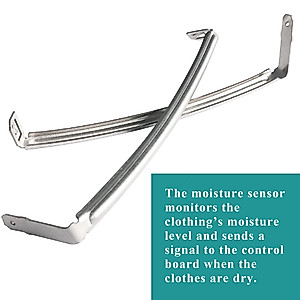 MEANHDAG Dryer Moisture Sensor Plate Bar DC61-02627A for Samsung Replacement Part