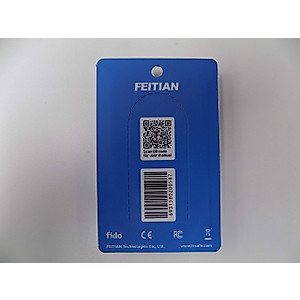 FEITIAN ePass K40 USB Security Key - Two Factor Authenticator - USB-C with NFC, FIDO U2F + FIDO2 - Help Prevent Account Takeovers with Multi-Factor Authentication