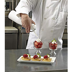 Chef-Master Whipped Cream Chargers, Nitrous Oxide Whipped Cream Cartridge PACK OF 24, Whip Cream Dispensers Chargers, Made in Europe