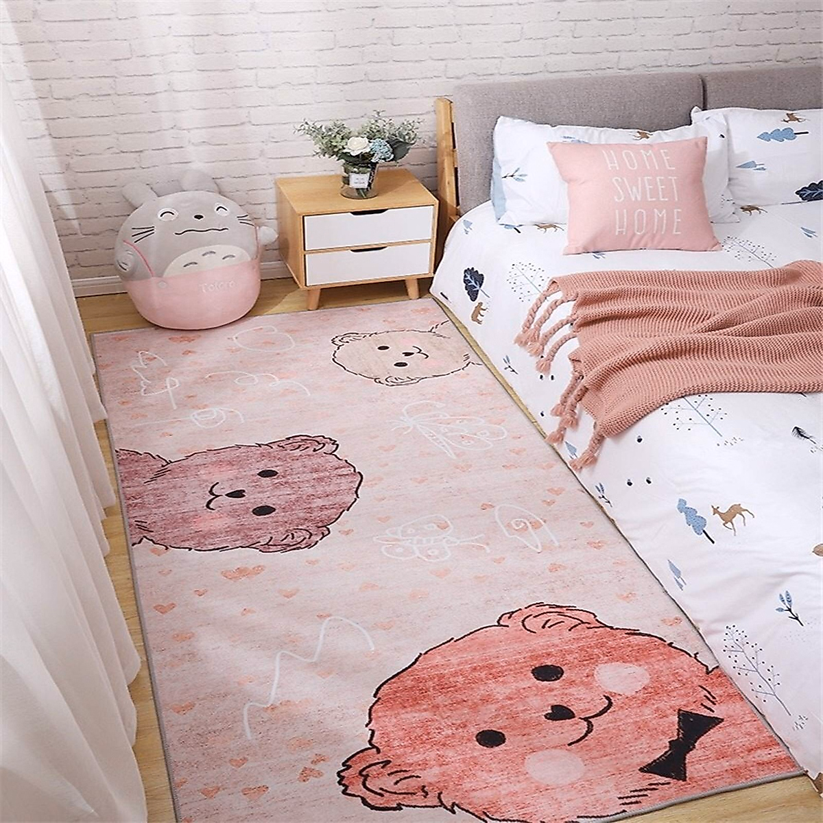 Custom Personalized Door Mat, Customized Photo Text Non-Slip Washable Mat for Bedroom Room Garden Office, Home Decorative (23"x46")