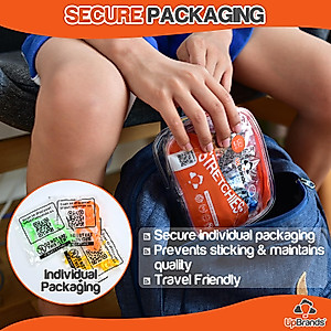 UpBrands 48 Stretchy Toys, Party Favors for Kids Halloween Skeletons, 12 Colors Bulk Set, Kit for Easter Egg Basket Stuffers, Goodie Bags, Pinata Filler, Small Toys Classroom Prizes