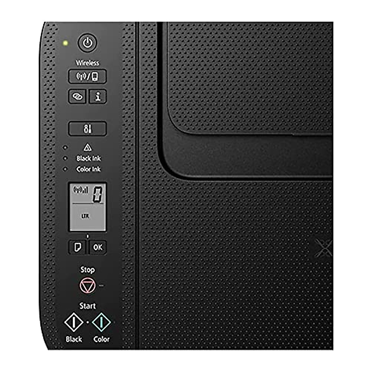 Canon PIXMA TS Series Wireless All-in-One Color Inkjet Printer, White - Print, Scan, Copy - 4800 x 1200 dpi, Borderless Printing