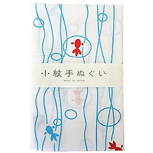 MIYAMOTO Japanese Traditional Towel "Tenugui" Small Pattern 5 type set Basic pattern-3