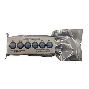 30-Pack Humidity Indicator Cards 0-60% 6 Spots Reusable Moisture Proof Card for Precision Electronic Products (30)