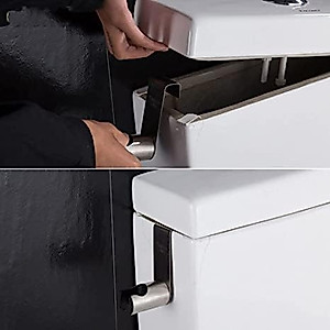 Handheld Bidet Sprayer for Toilet Portable Pet Shower Toilet Water Sprayer Seat Bidet Attachment Bathroom Stainless Steel Spray for Personal Hygiene (Hook)