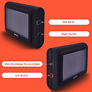 HQUA S350 Whole House Electronic Water Descaler, Alternative Water Softener, Salt Free, Limescale and Rust Removal and Prevention System