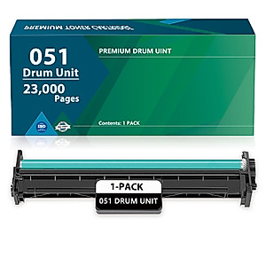 051 Drum Unit Compatible Replacement for Canon 051 Drum Unit Work with imageCLASS MF264dw MF267dw MF269dw LBP162dw LBP160 MF260 LBP260 Series Laser Printer(1 Pack, 23,000 Pages)