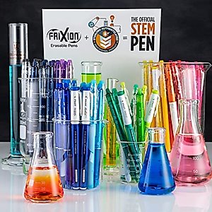 PILOT FriXion Clicker Erasable, Refillable & Retractable Gel Ink Pens, Fine Point, Assorted Color Inks, 7 Count (Pack of 1) (31472)