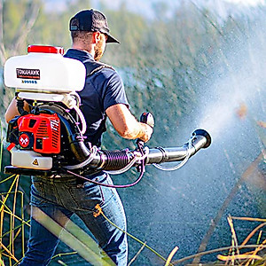 Tomahawk Turbo Boosted Backpack Fogger Leaf Blower ULV Sprayer Machine for Garden Spraying with Gas Powered Engine