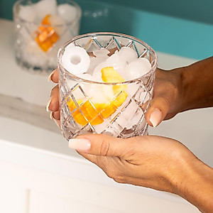 Igloo Electric Countertop Ice Maker Machine - Automatic and Portable - 33 Pounds in 24 Hours - Ice Cube Maker - Ice Scoop and Basket - Ideal for Iced Coffee and Cocktails - Aqua