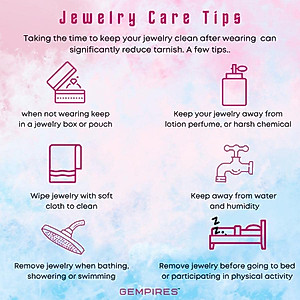 Gempires Natural Amethyst Earrings for Girls - February Birthstone Jewelry Gifts - Handmade Gemstone Jewelry - 14k Yellow Gold Plated Dangle Earring (Amethyst)